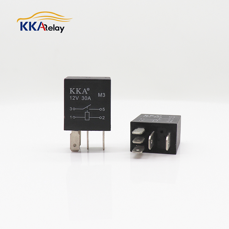 KKA-M3 30A Mini Automotive Relay - 12V/24V 1A Form & 1C Form - Zhejiang ...